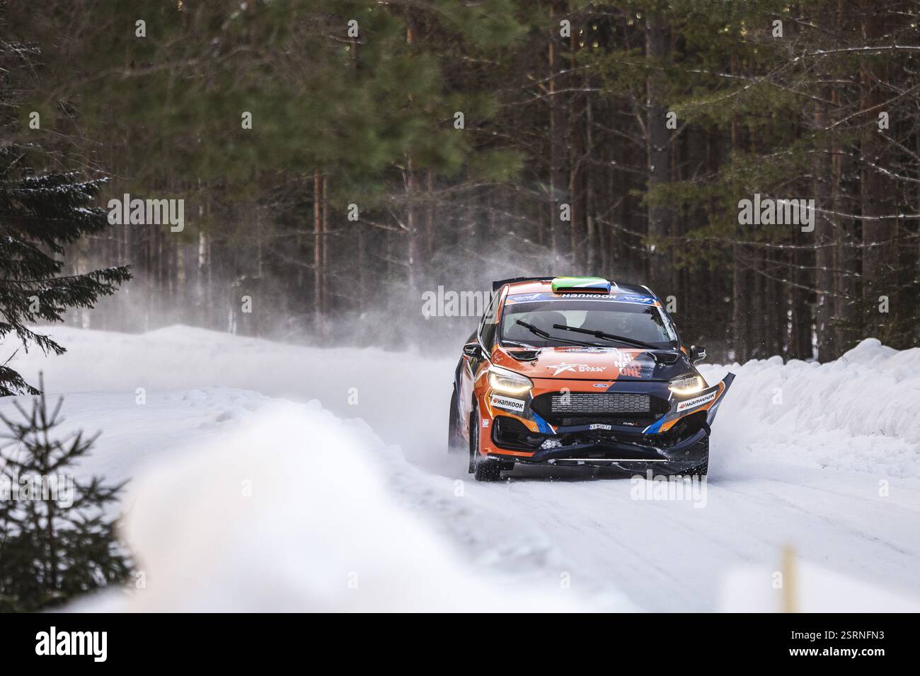 59 Max SMART, Cameron FAIR, Ford Fiesta Rally3, action during the 2025 ...
