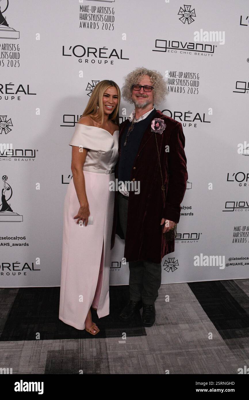 Los Angeles, California, USA 15th February 2025 Hair Stylists Stephanie ...