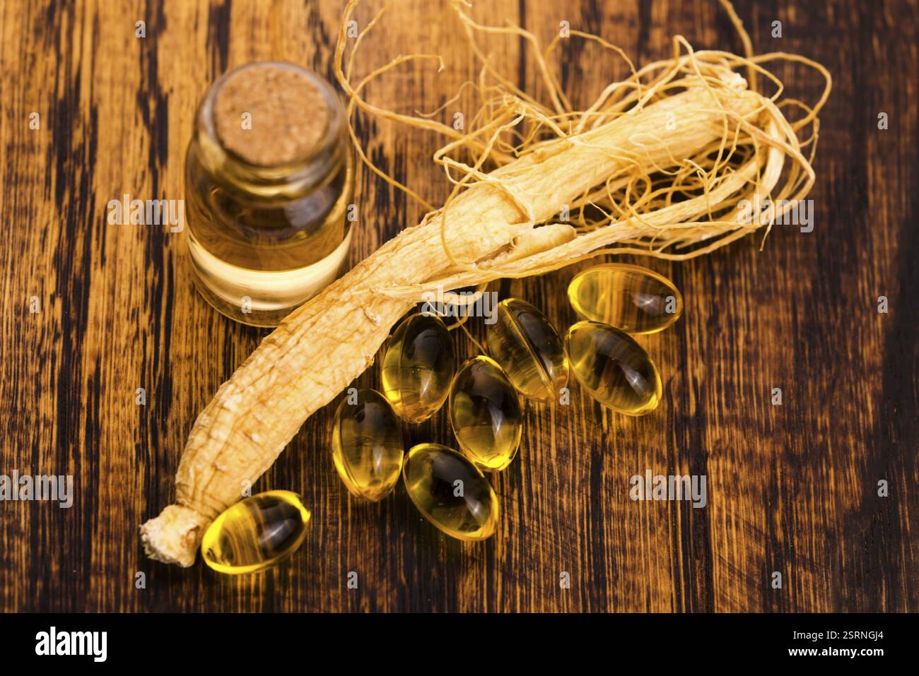 Korean ginseng. Herb, health, lodz, poland Stock Photo - Alamy