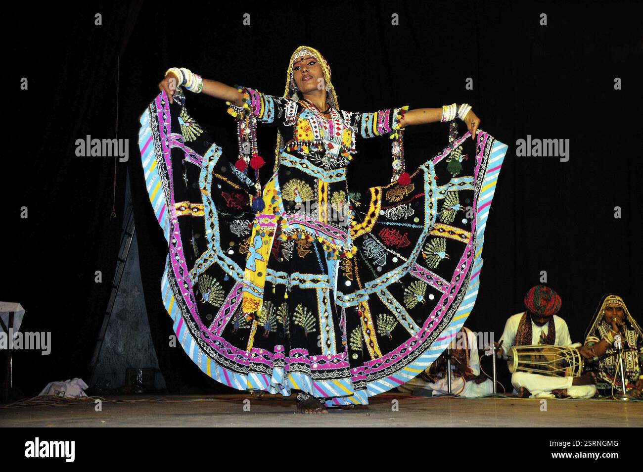 Lady dancing kalbeliya, Jodhpur, Rajasthan, India MR#786X Stock Photo ...