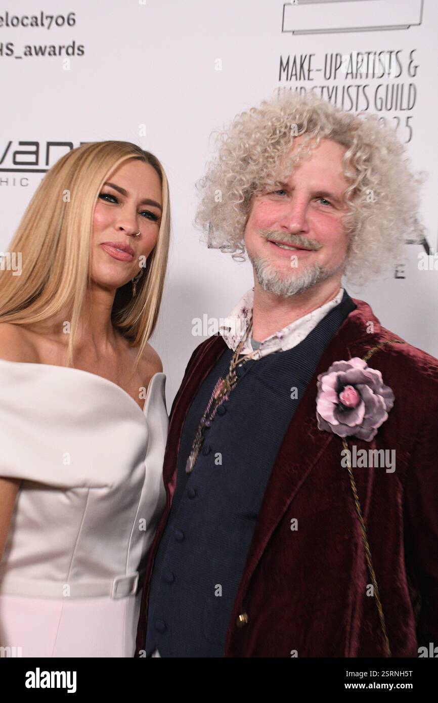 Los Angeles, California, USA 15th February 2025 Hair Stylists Stephanie ...