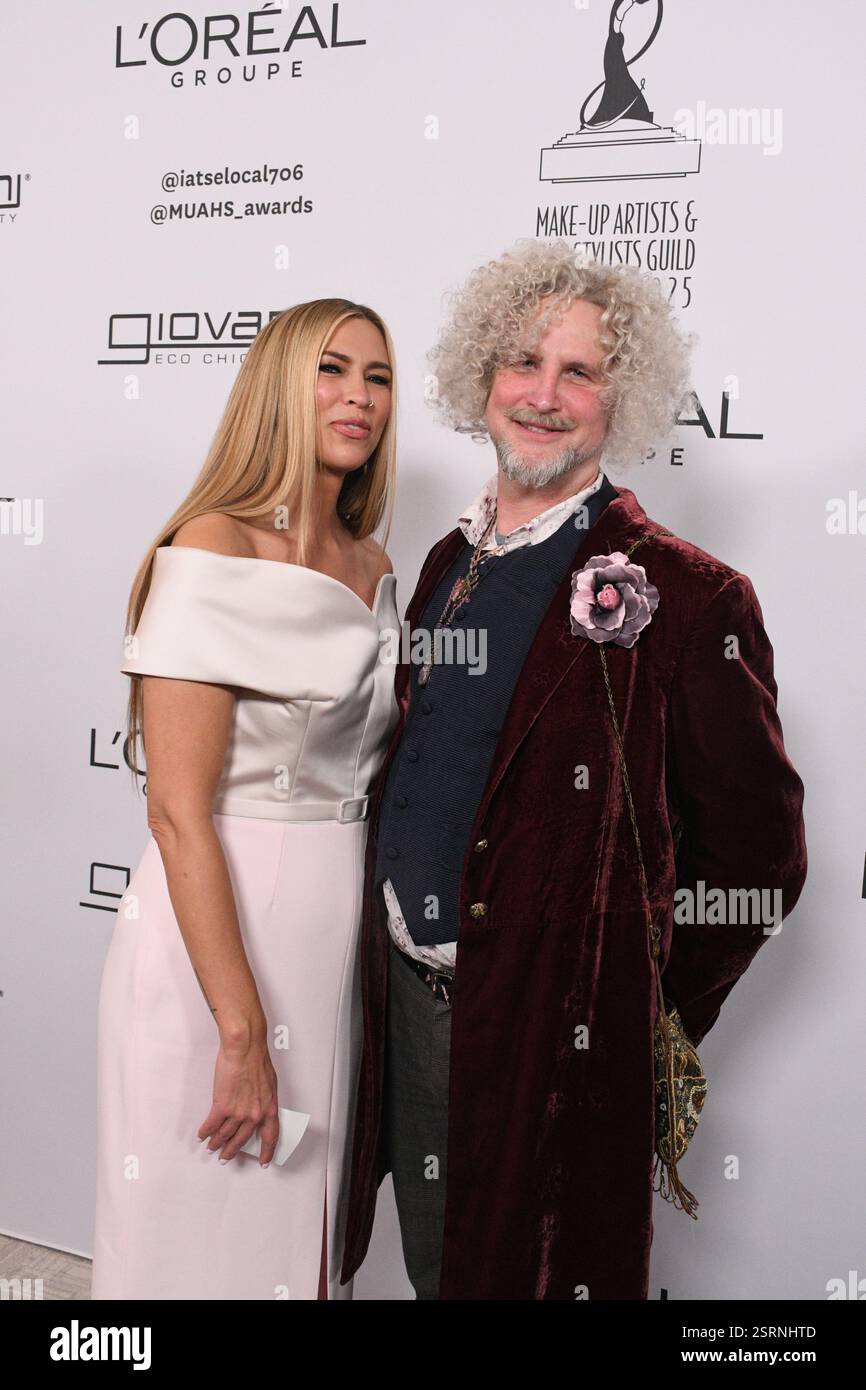 Los Angeles, California, USA 15th February 2025 Hair Stylists Stephanie ...