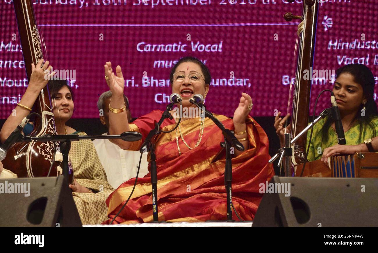Classical singer Parveen Sultana perform music concert to celebrate the ...