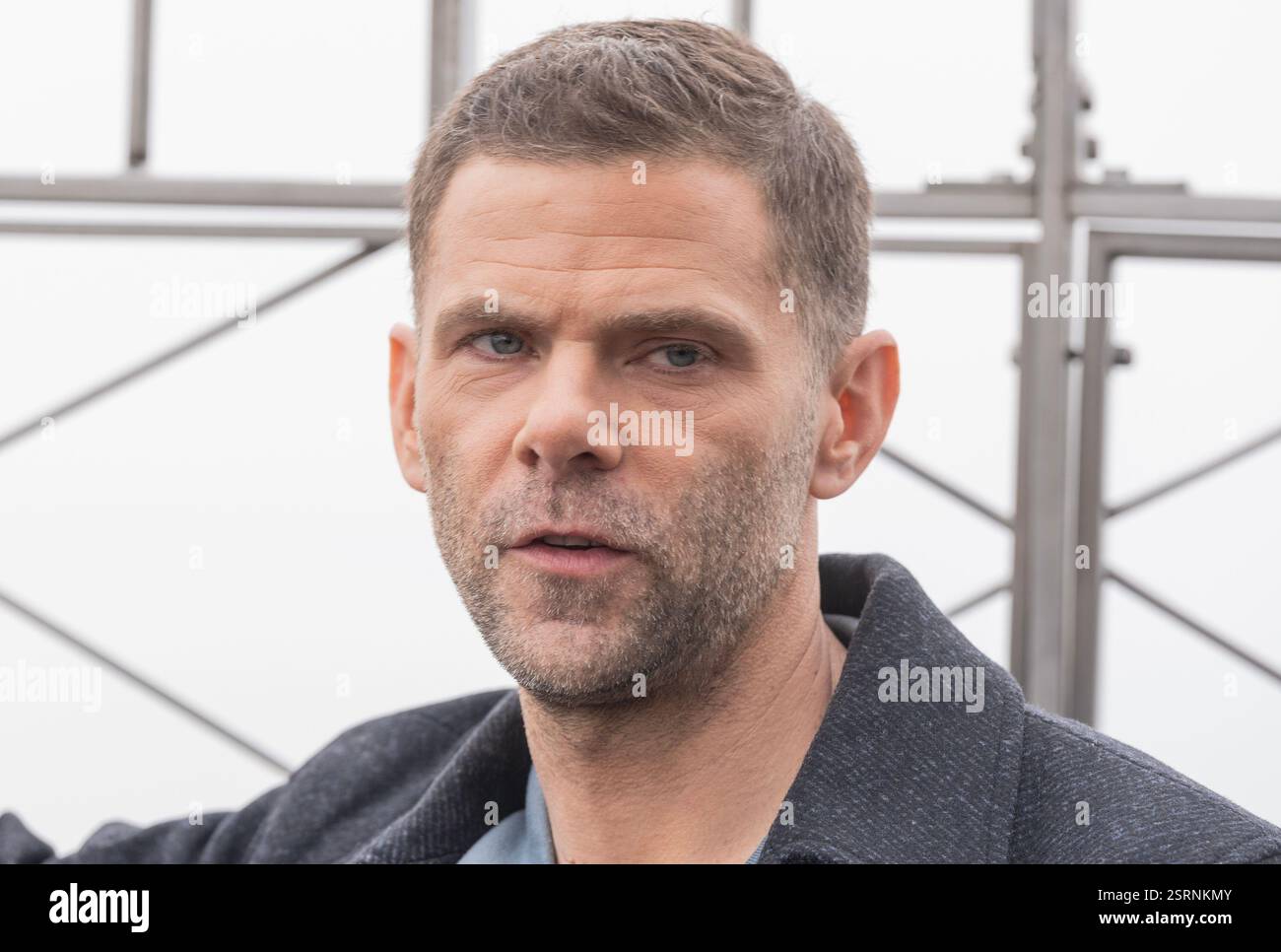 Saturday Night Live cast member Mikey Day visits Empire State Building ...