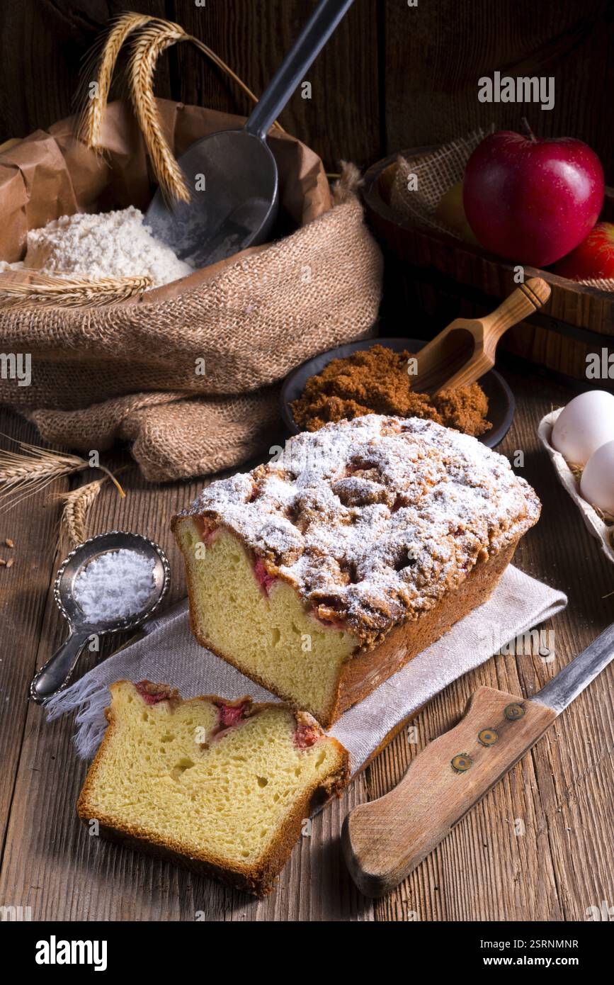 Yeast dough cake Stock Photo - Alamy