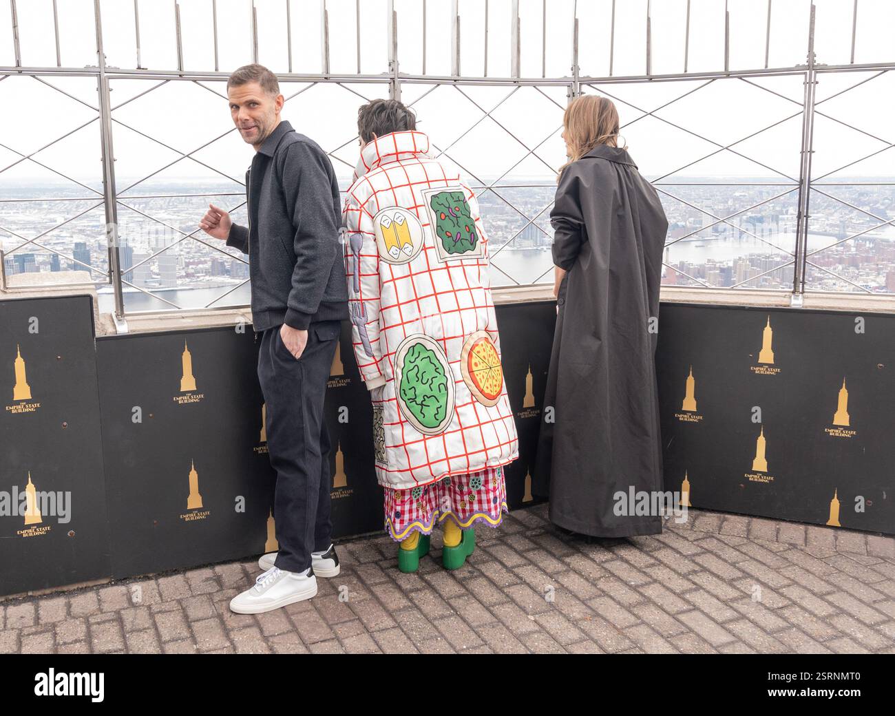 Saturday Night Live cast members Mikey Day, Sarah Sherman, Chloe ...