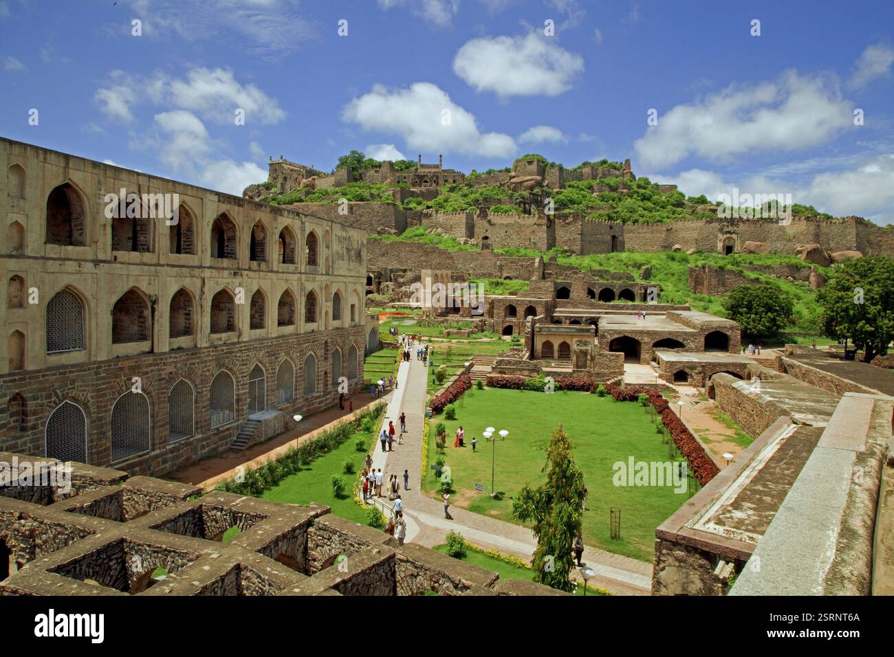 Golkonda fort, Hyderabad, andhra pradesh, India, Asia Stock Photo - Alamy