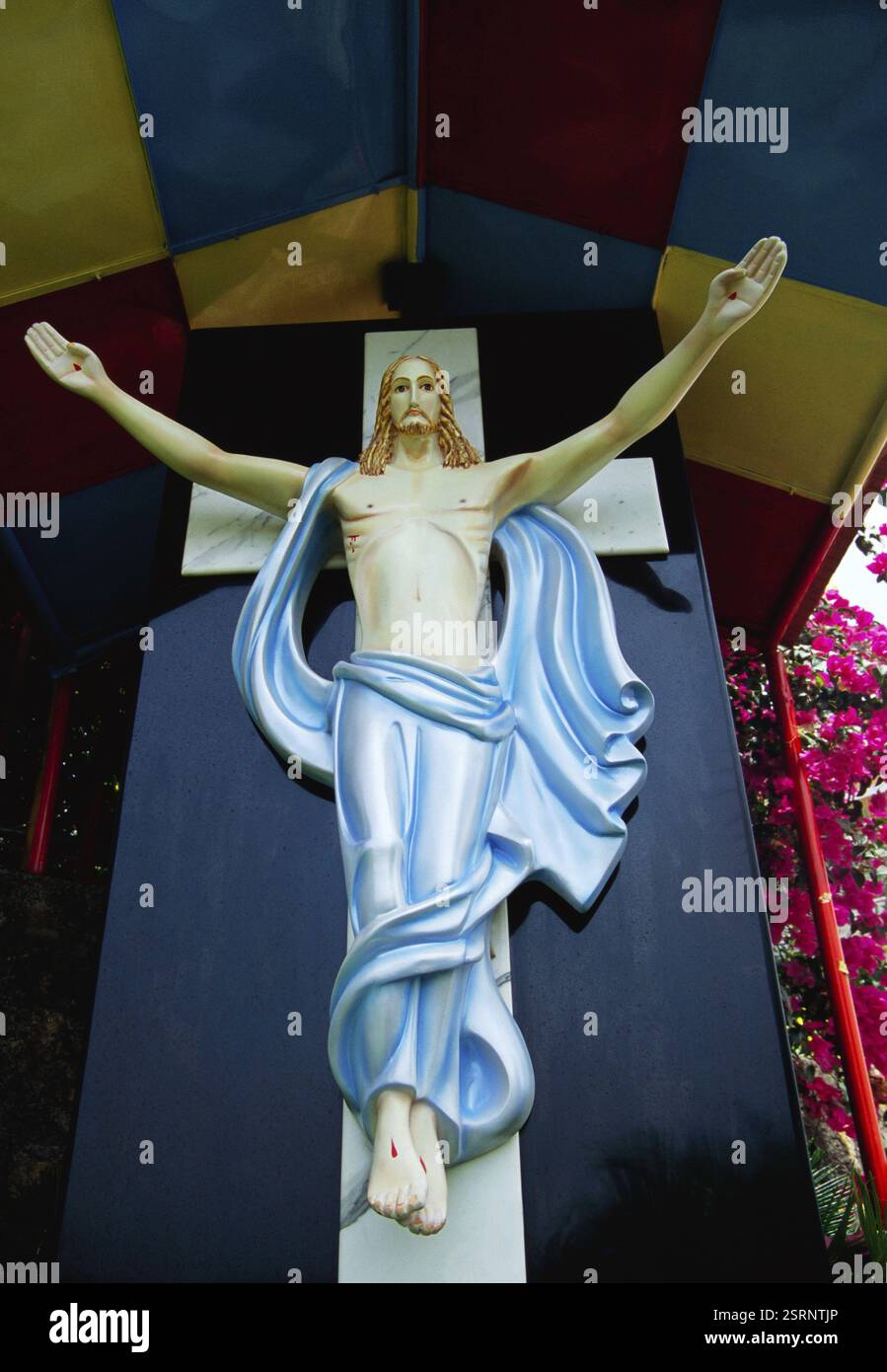 Statue of Jesus Christ, Uttan, Bhayander, Maharashtra, India, Asia ...