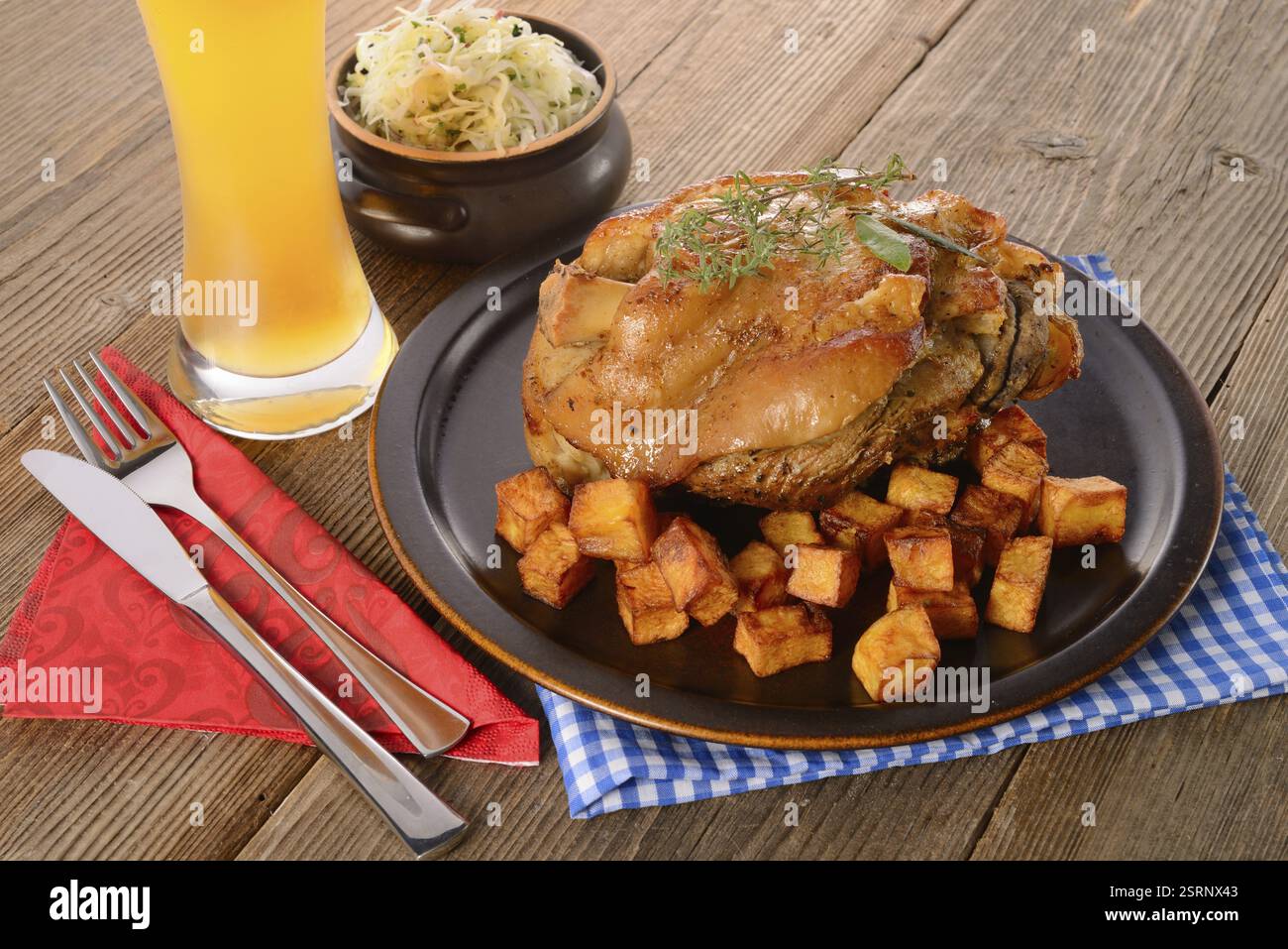 Pickled ham hock Stock Photo - Alamy