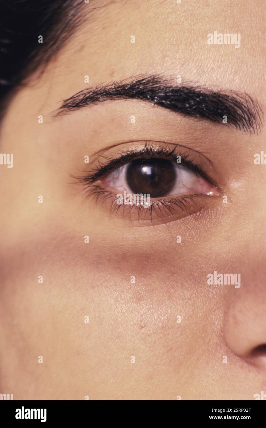 Humanbody eye, India, Asia Stock Photo - Alamy