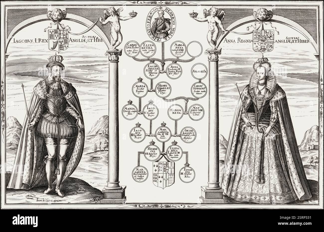 James VI and I, James Charles Stuart, 1566 – 1625, King of England ...