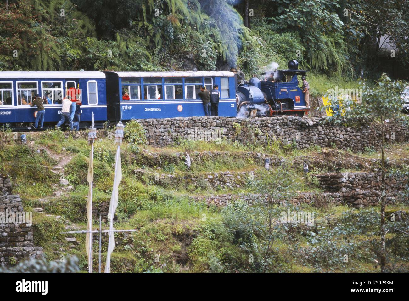 World heritage toy train, Darjeeling, West Bengal, India, Asia Stock ...