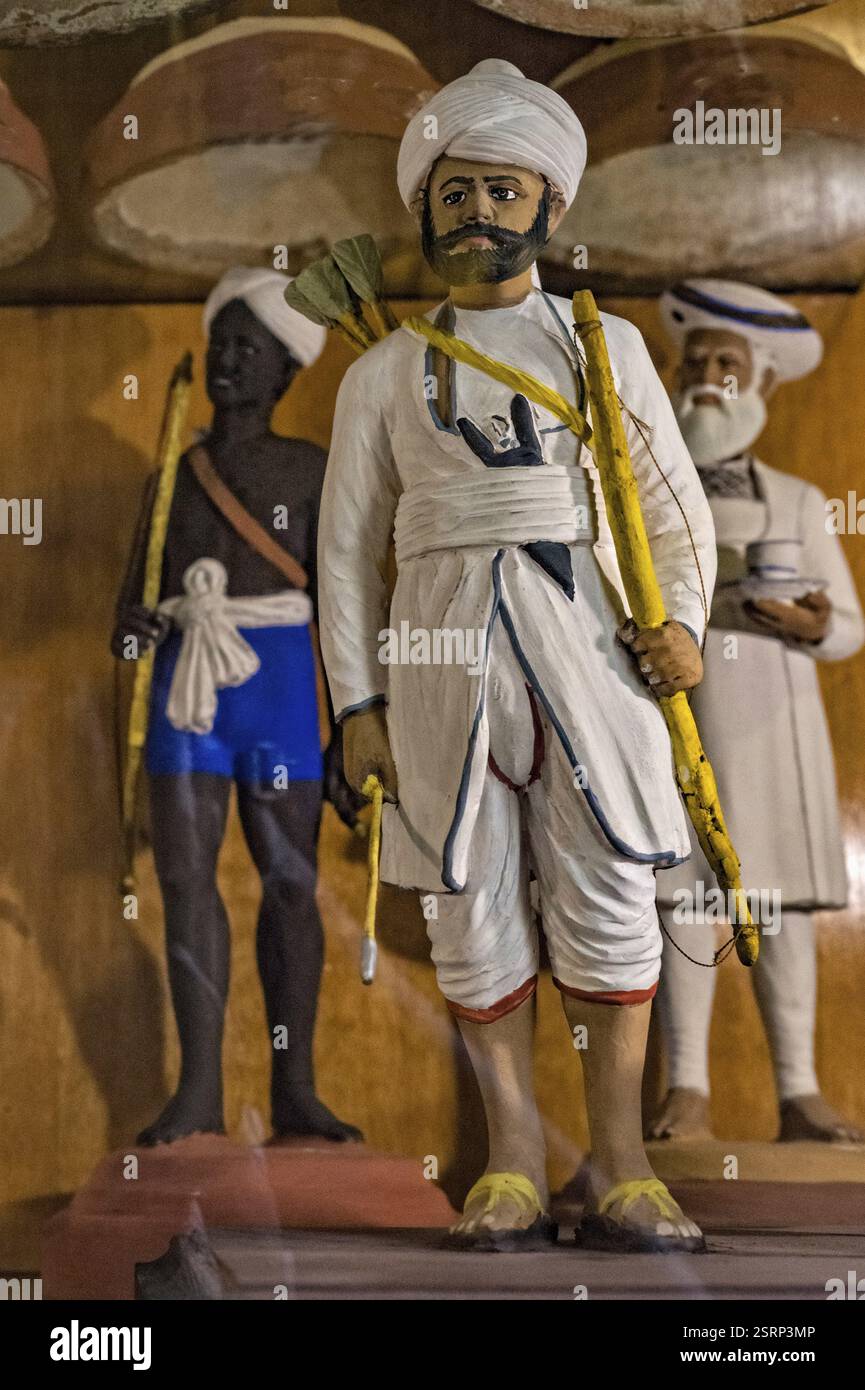 Clay models, bhau daji lad museum, mumbai, maharashtra, india, asia ...