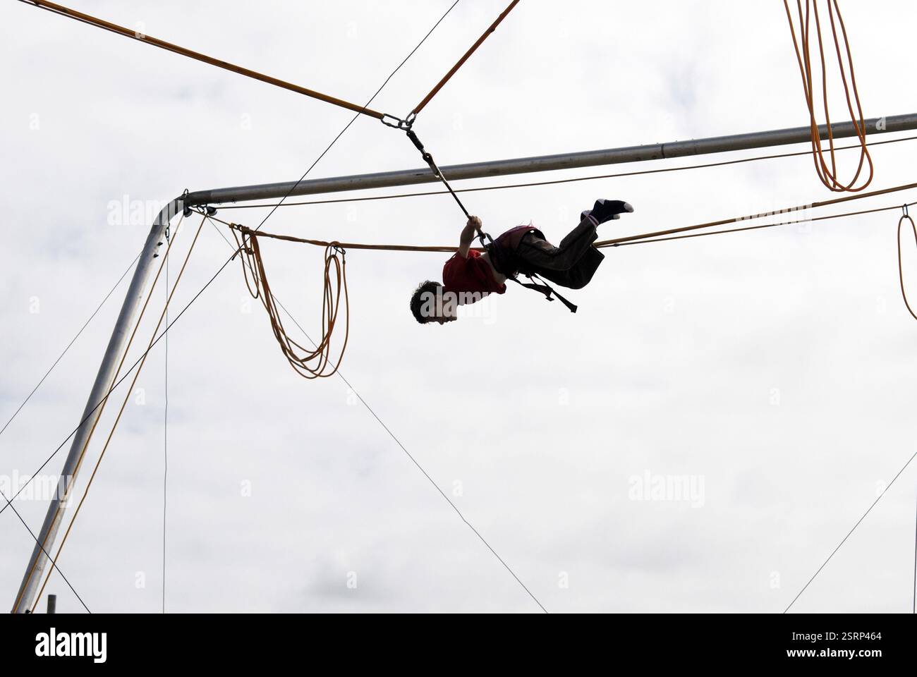 Trapeze at Amusement park, Perth, Australia, Oceania Stock Photo - Alamy