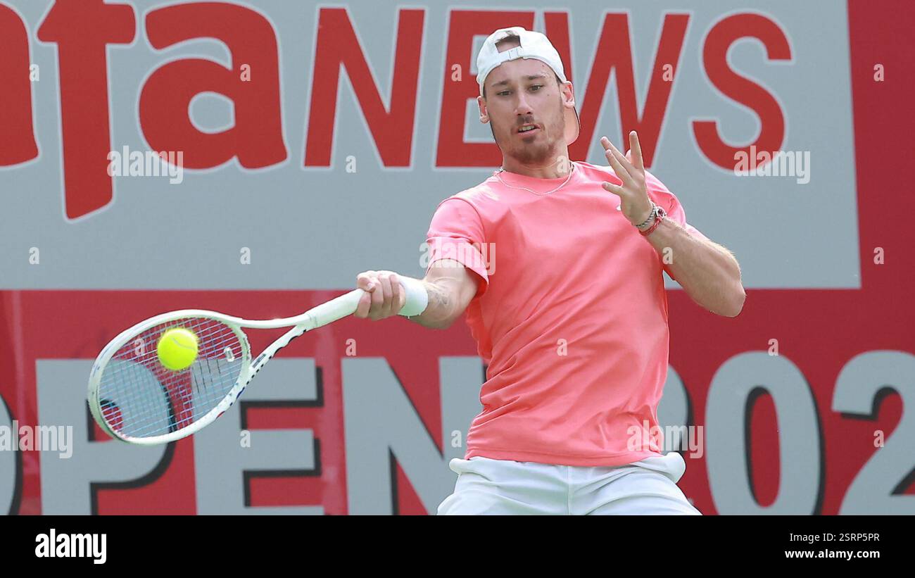 New Delhi, Delhi, India. 16th Feb, 2025. Kyrian Jacquet of France ...