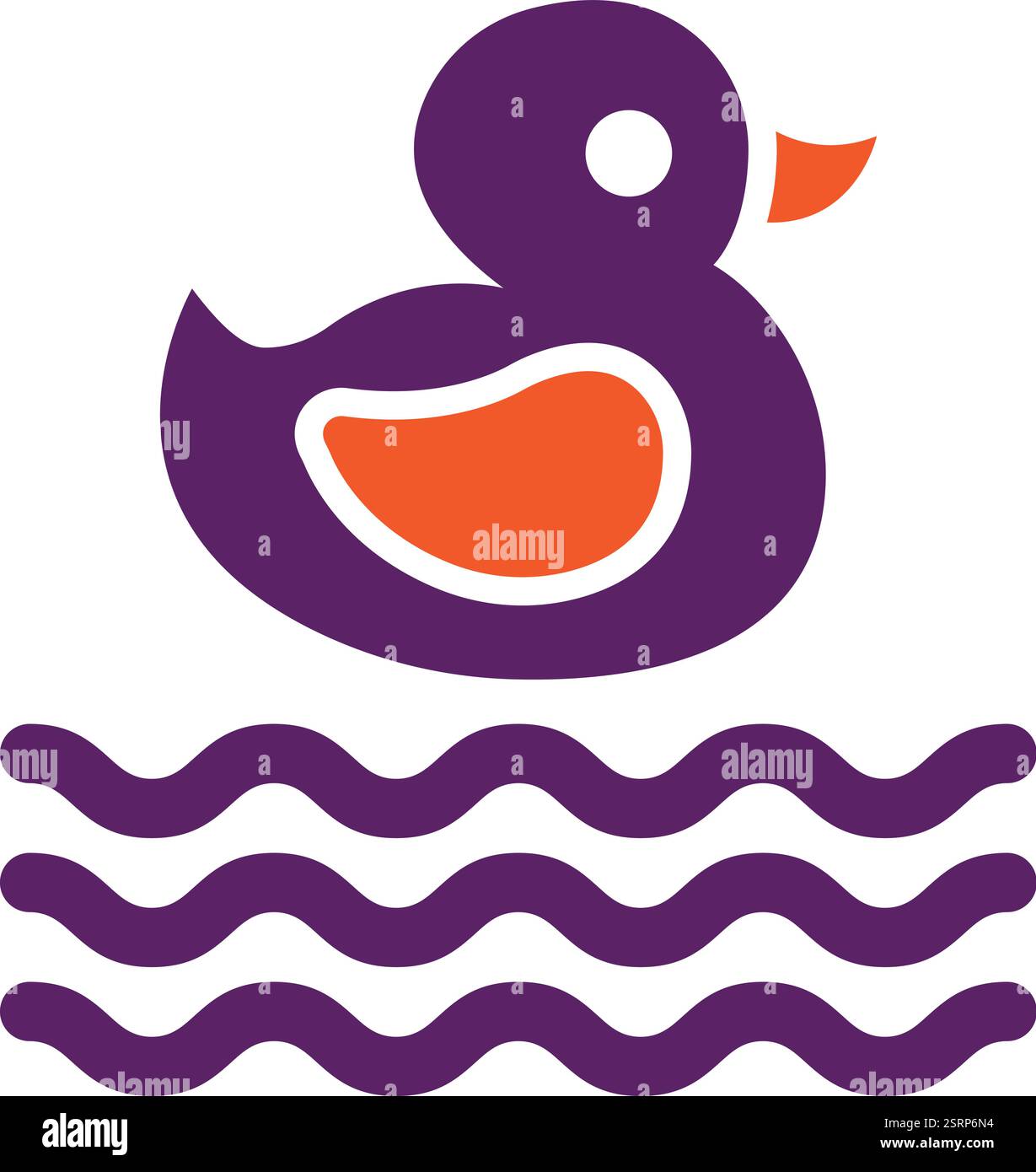 Duck icon set color Stock Vector Images - Alamy