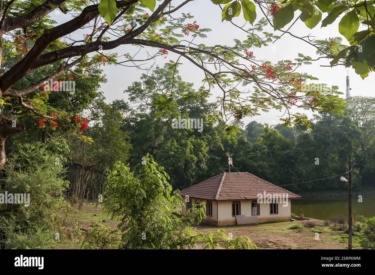 Temple, yellapur, uttara kannada, karnataka, india, asia Stock Photo ...