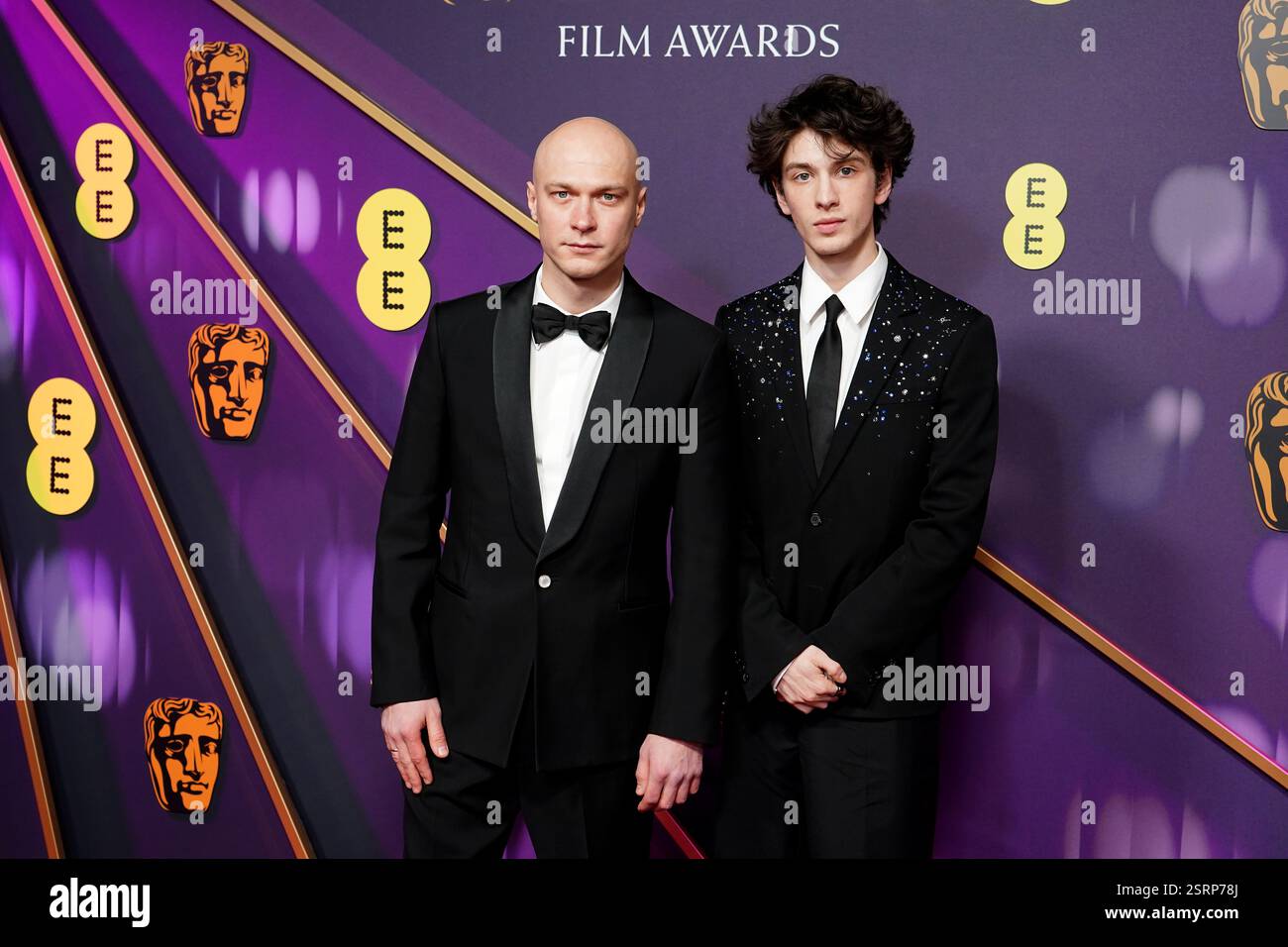 Yura Borisov and Mark Eydelshteyn (right) attending the 78th British ...