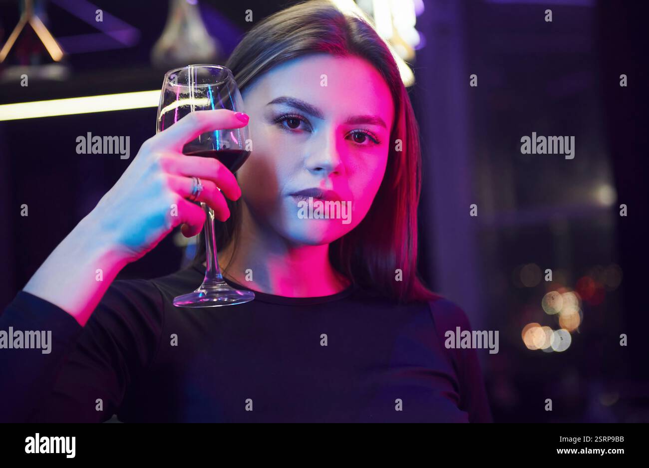 Night club woman hand hi-res stock photography and images - Alamy