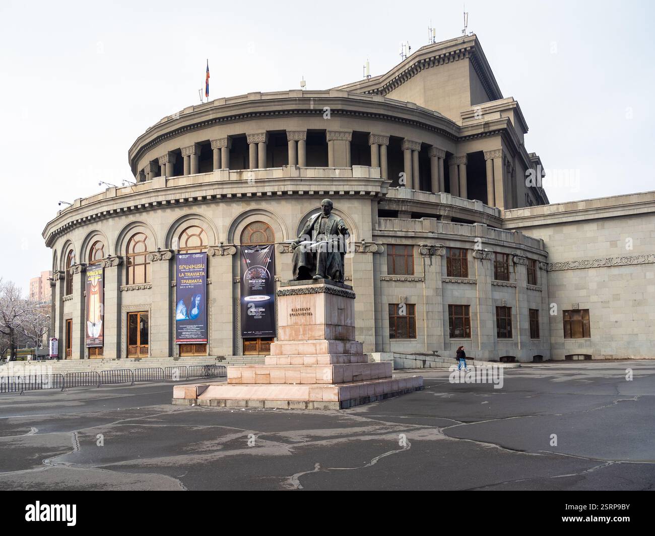 Yerevan, Armenia - February 15, 2025: composer Alexander Spendiaryan ...