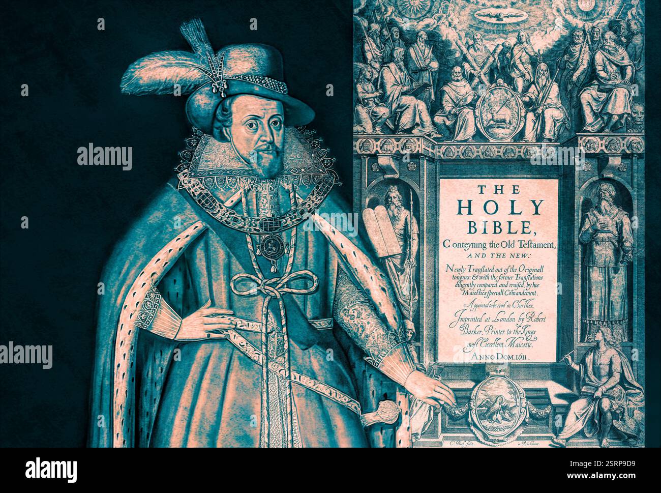 James VI and I, James Charles Stuart, 1566 – 1625, King of England ...