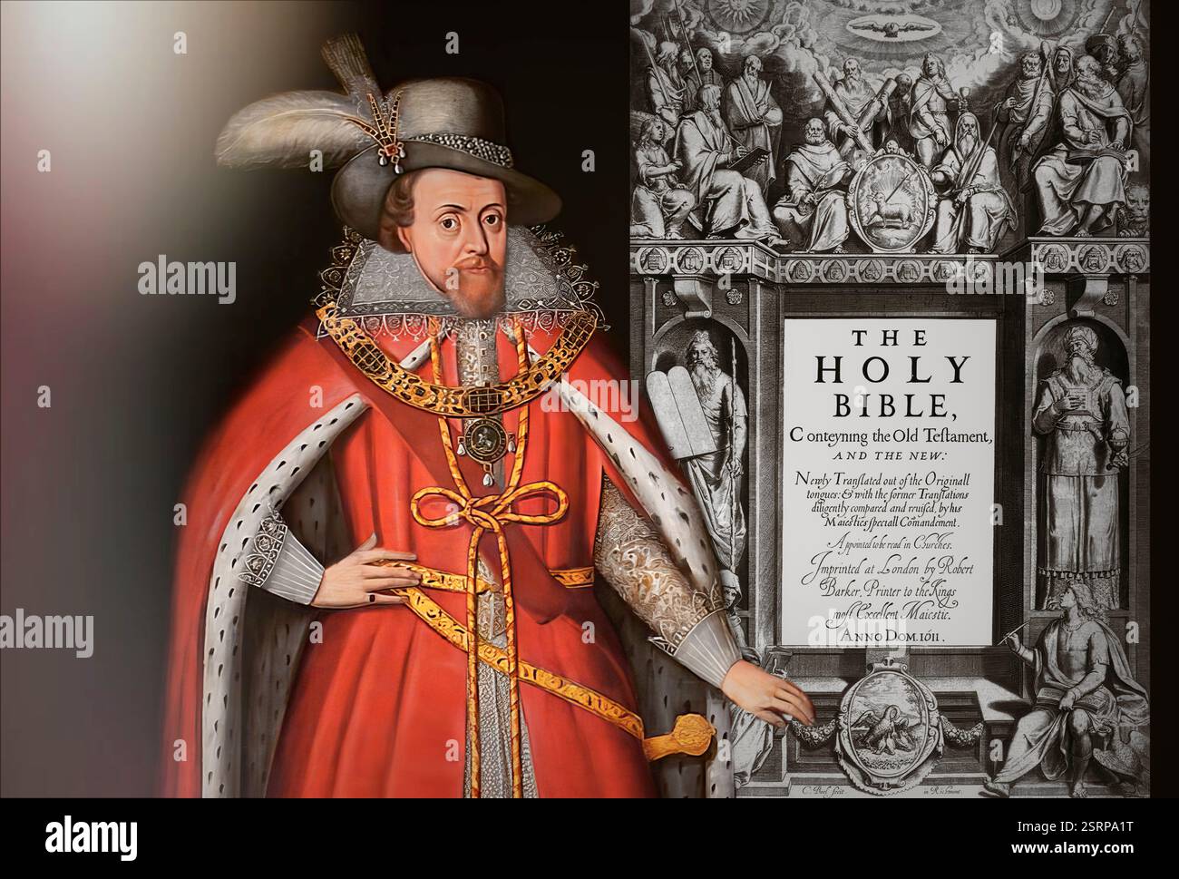 James VI and I, James Charles Stuart, 1566 – 1625, King of England ...