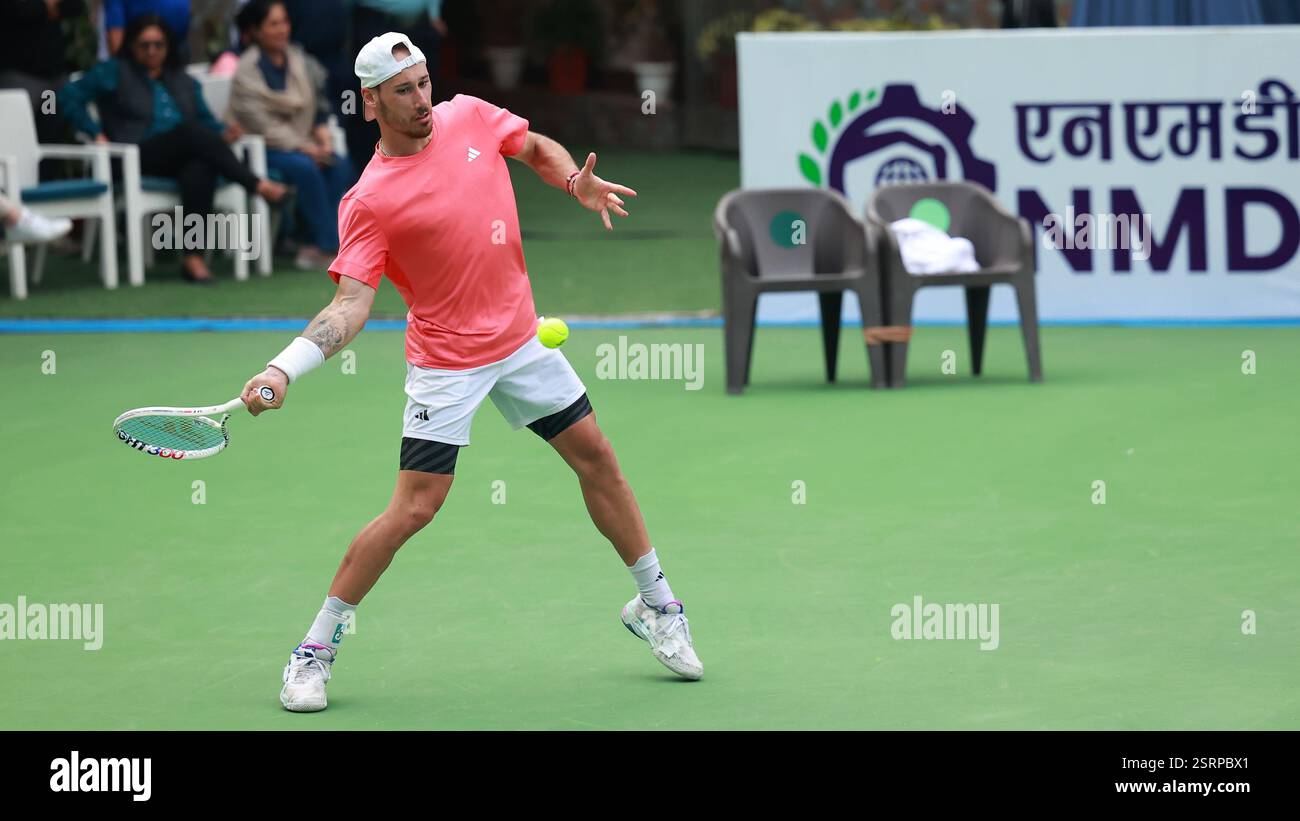 February 16, 2025, New Delhi, Delhi, India: Kyrian Jacquet of France ...