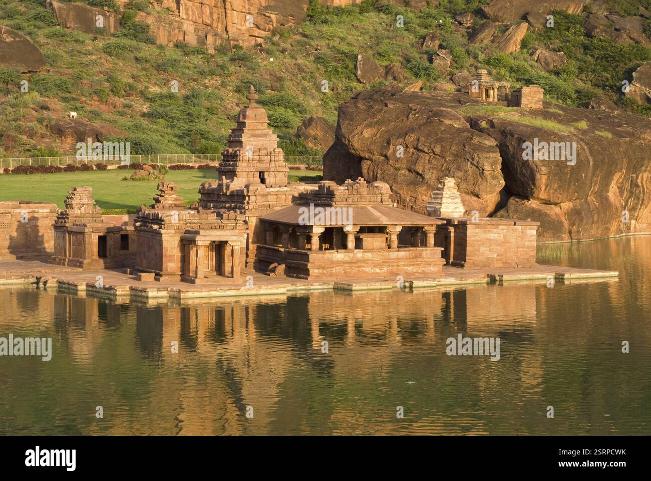 Bhutanatha temples near eastern bank of ancient Agasthya tirtha tank in ...