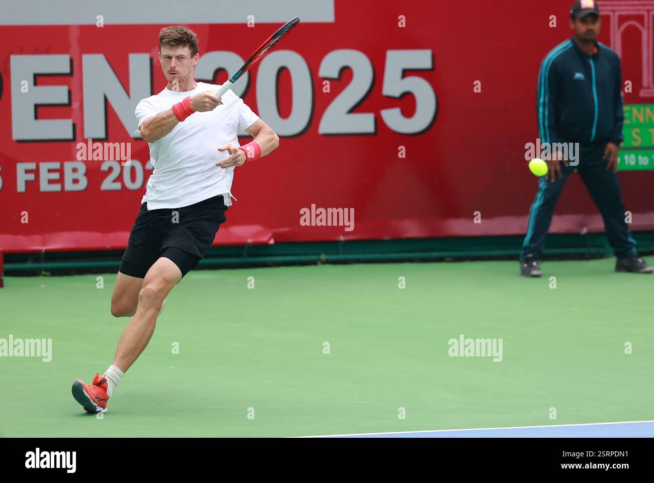 February 16, 2025, New Delhi, Delhi, India: Billy Harris of Great ...