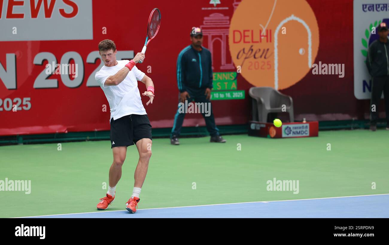 February 16, 2025, New Delhi, Delhi, India: Billy Harris of Great ...