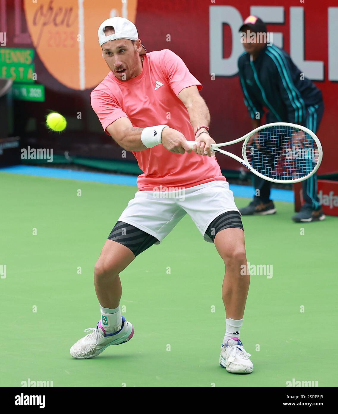 February 16, 2025, New Delhi, Delhi, India: Kyrian Jacquet of France ...