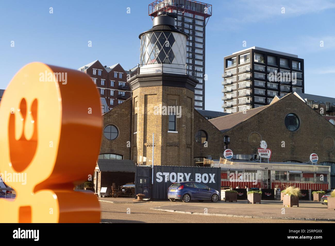 Container City (Leamouth), Trinity Buoy Wharf, London Stock Photo - Alamy