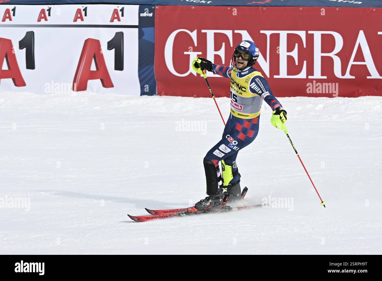 Saalbach, Austria. 16th Feb, 2025. SAALBACH-HINTERGLEMM, AUSTRIA ...
