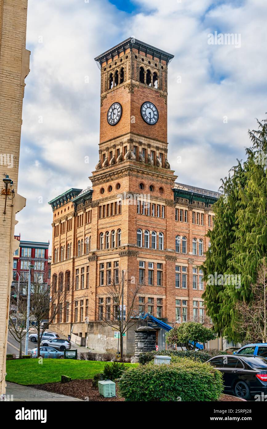 Old City Hall building in Tacoma, Washington Stock Photo - Alamy