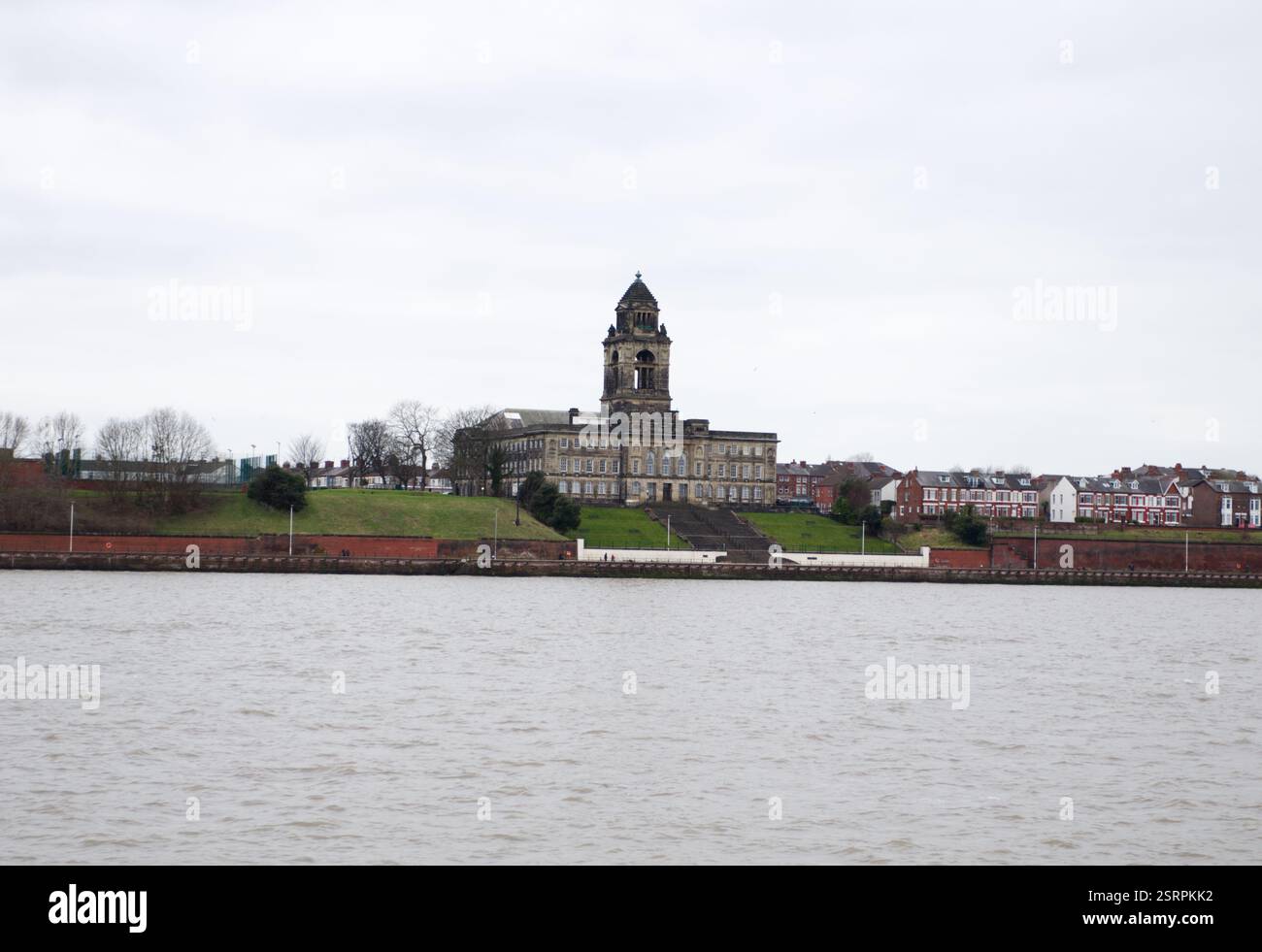 Wallasey Town Hall, a Grade II listed building on the Wirral as seen ...