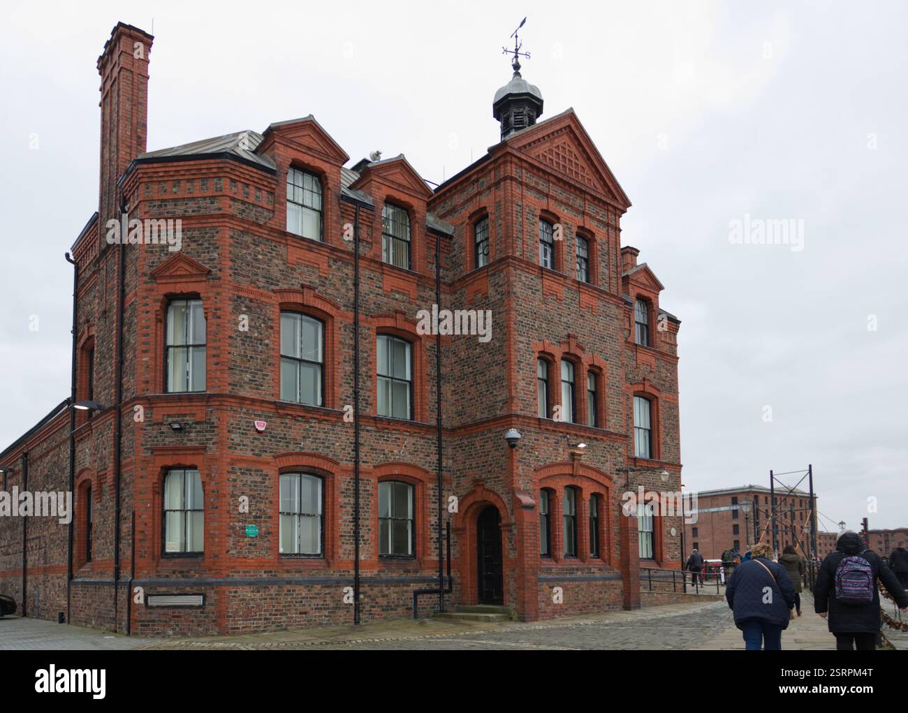 The Pilotage Building in Liverpool, a red brick construction formerly ...