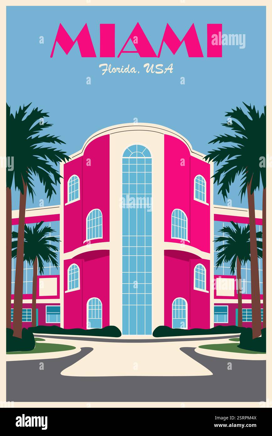 Miami miami postcard hi-res stock photography and images - Alamy