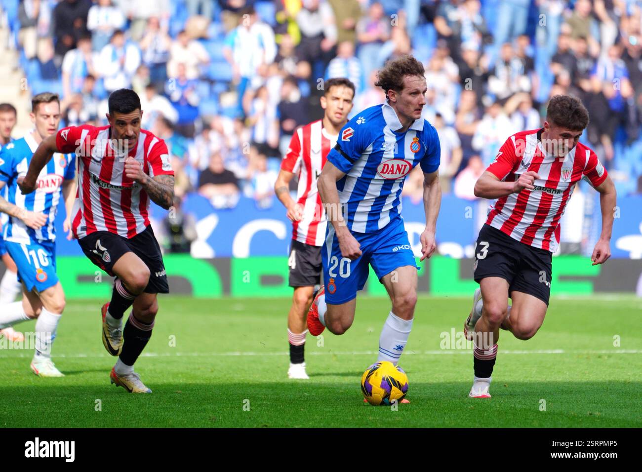 16th February 2025; RCDE Stadium, Cornella, Spain, Spanish La Liga ...
