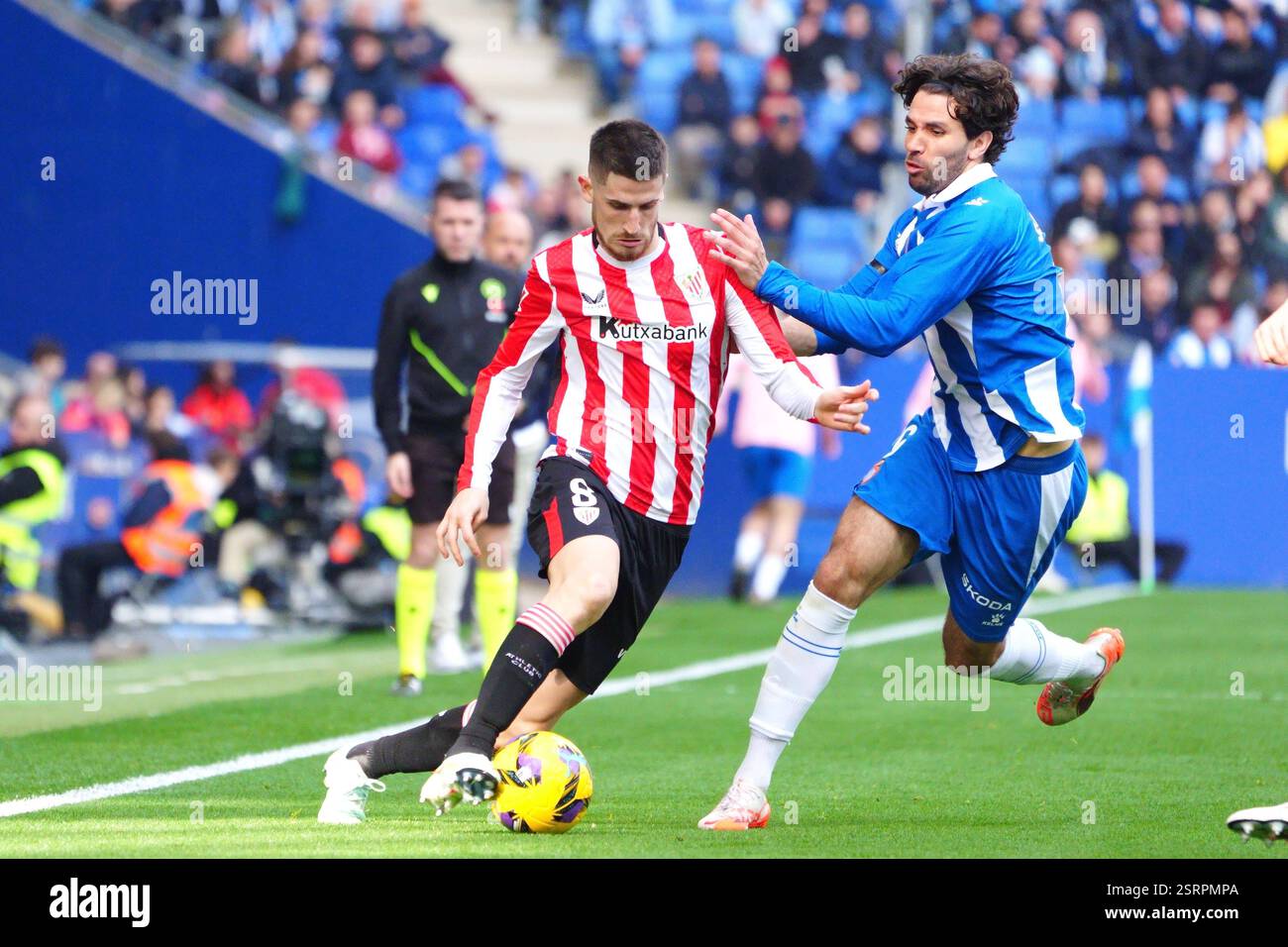 16th February 2025; RCDE Stadium, Cornella, Spain, Spanish La Liga ...