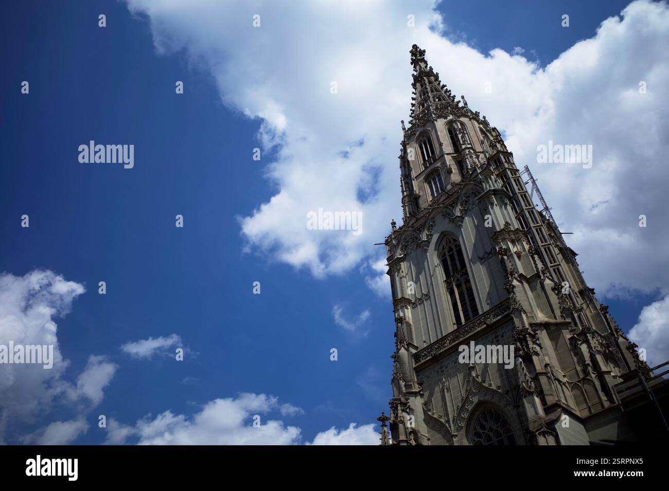 Bern minster cathedral tower hi-res stock photography and images - Alamy