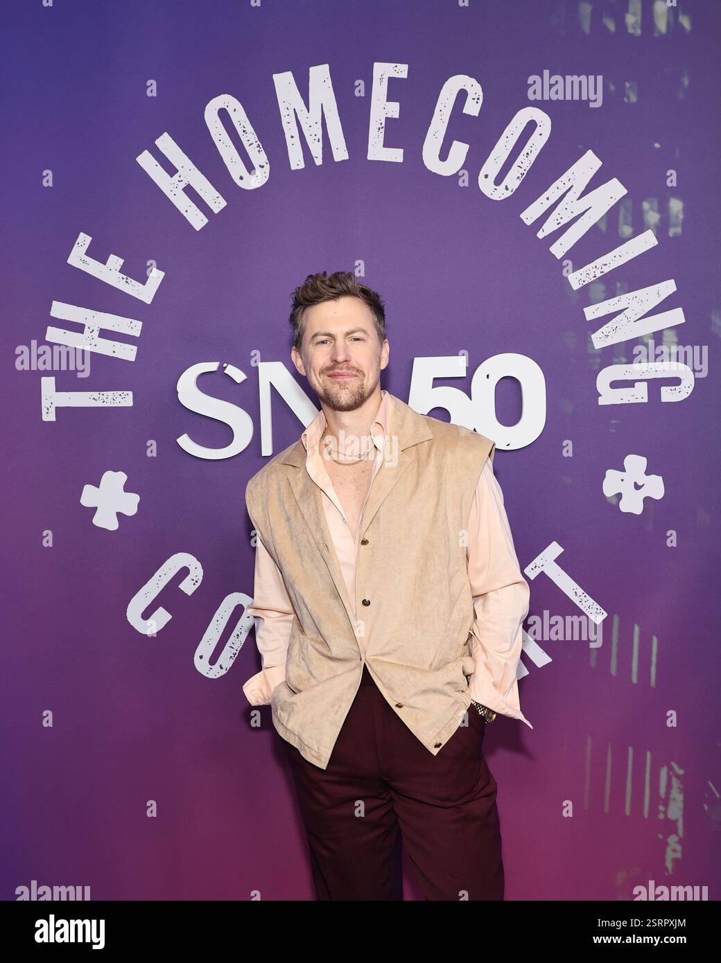 SNL50: THE HOMECOMING CONCERT -- Pictured: Alex Moffat on Friday ...