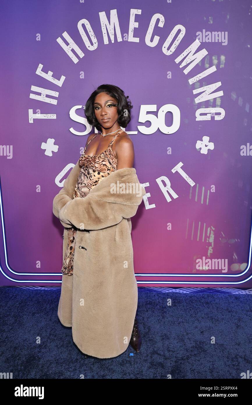 SNL50: THE HOMECOMING CONCERT -- Pictured: Ziwe Fumudoh on Friday ...