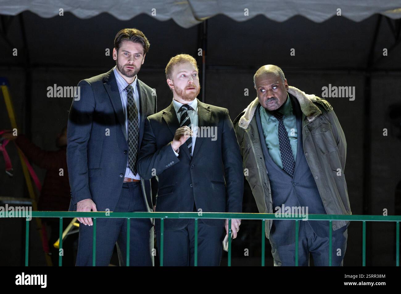 l-r: Jolyon Loy (Earl of Morton), Alex Otterburn (James Stewart, Earl ...