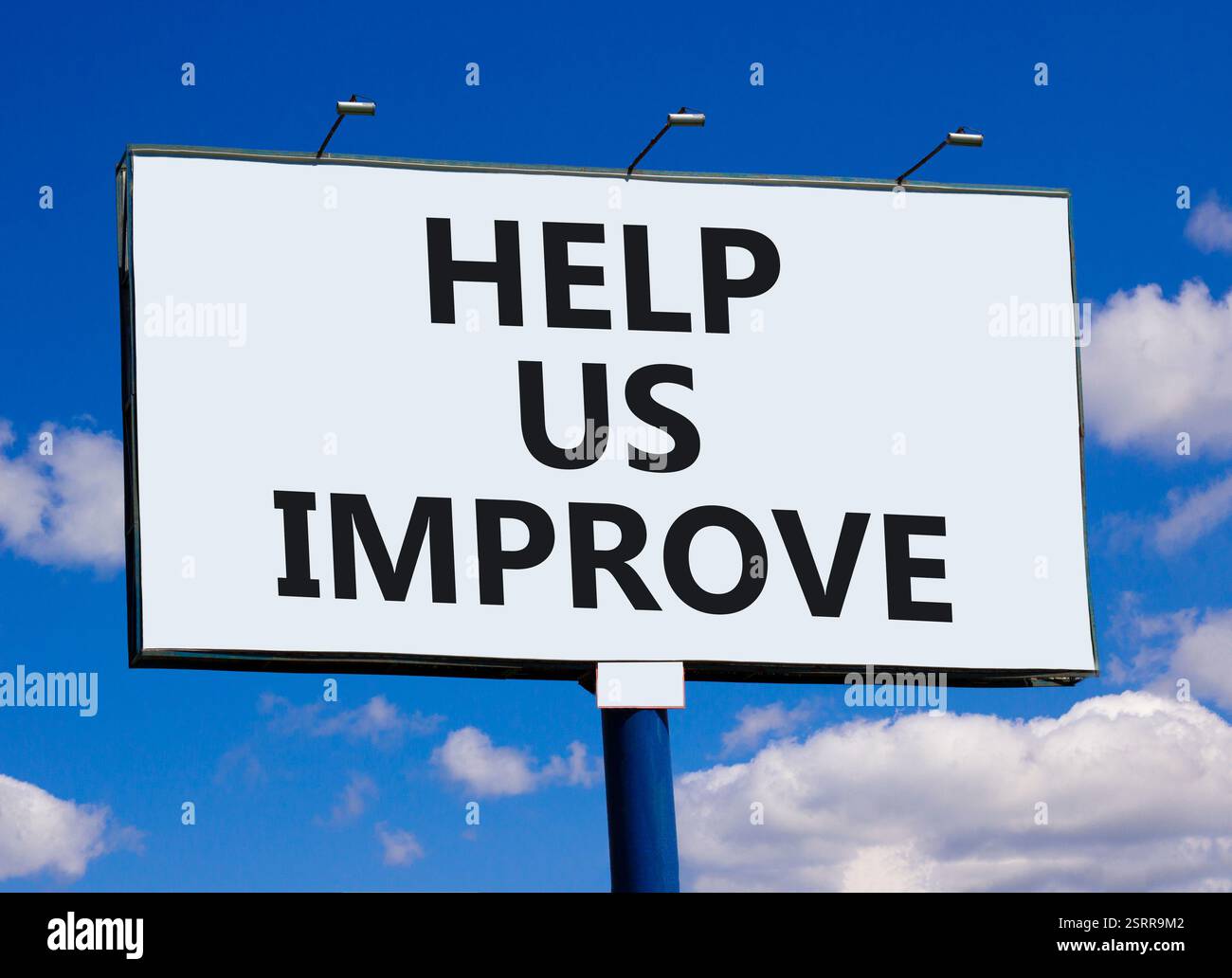 Help us improve symbol. Concept words Help us improve on beautiful big ...