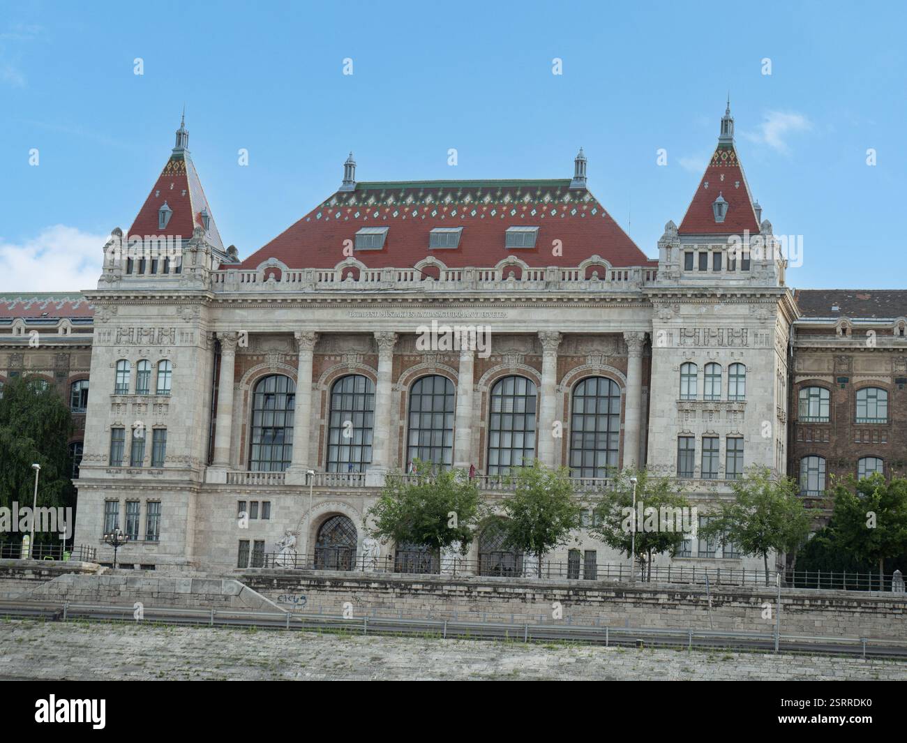 Neo-Renaissance Facade of Budapest University of Technology and ...