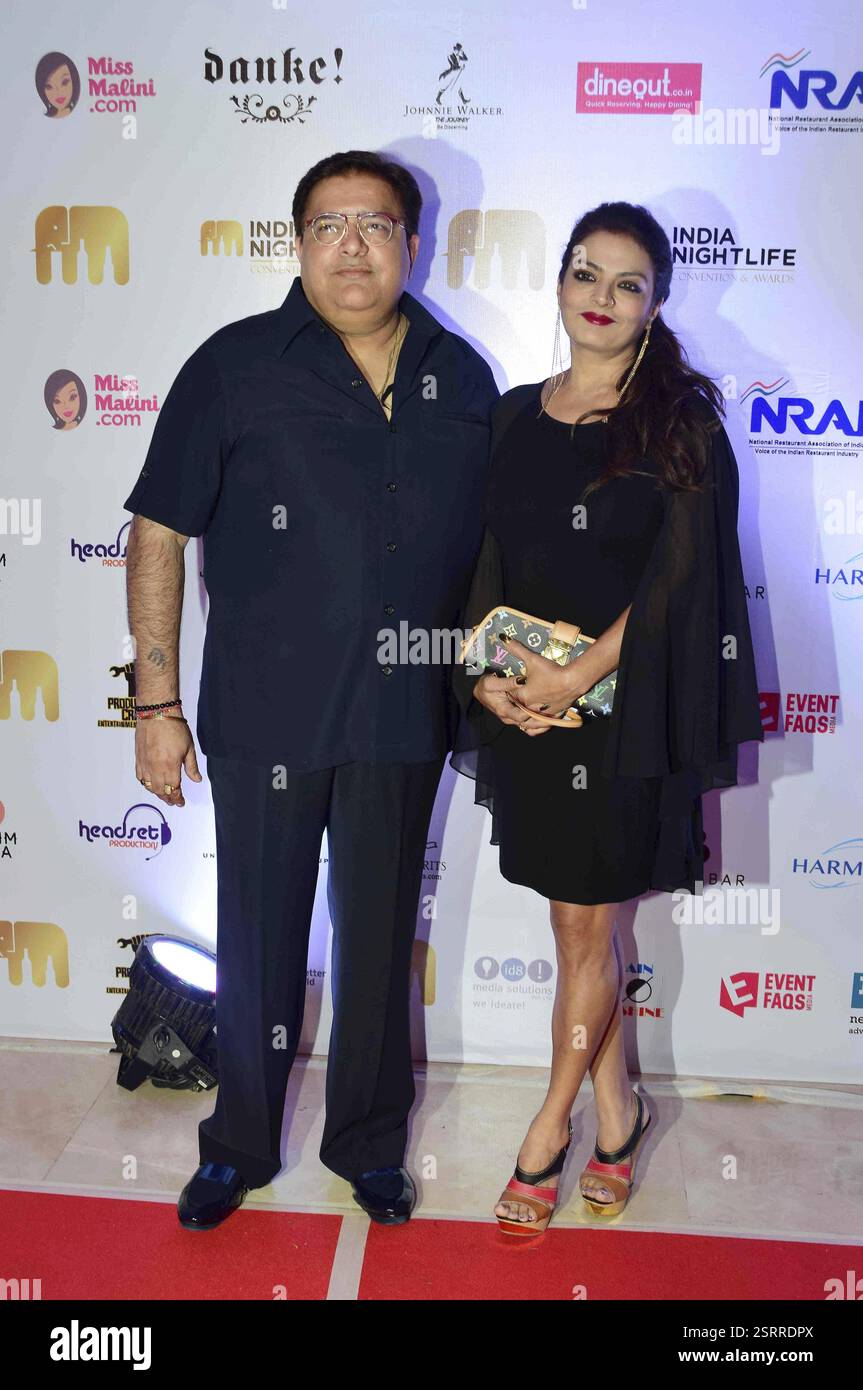 Bollywood actor Sheeba with her husband Akashdeep during the India ...