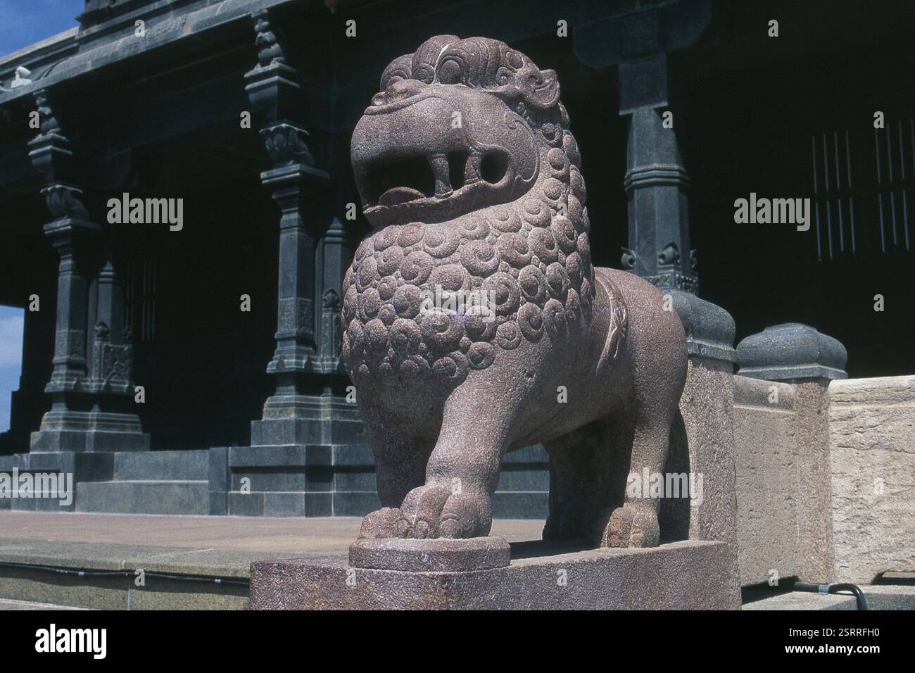 Lion, Shripada Mandapam, Vivekananda Rock Memorial, Kanyakumari, Tamil ...
