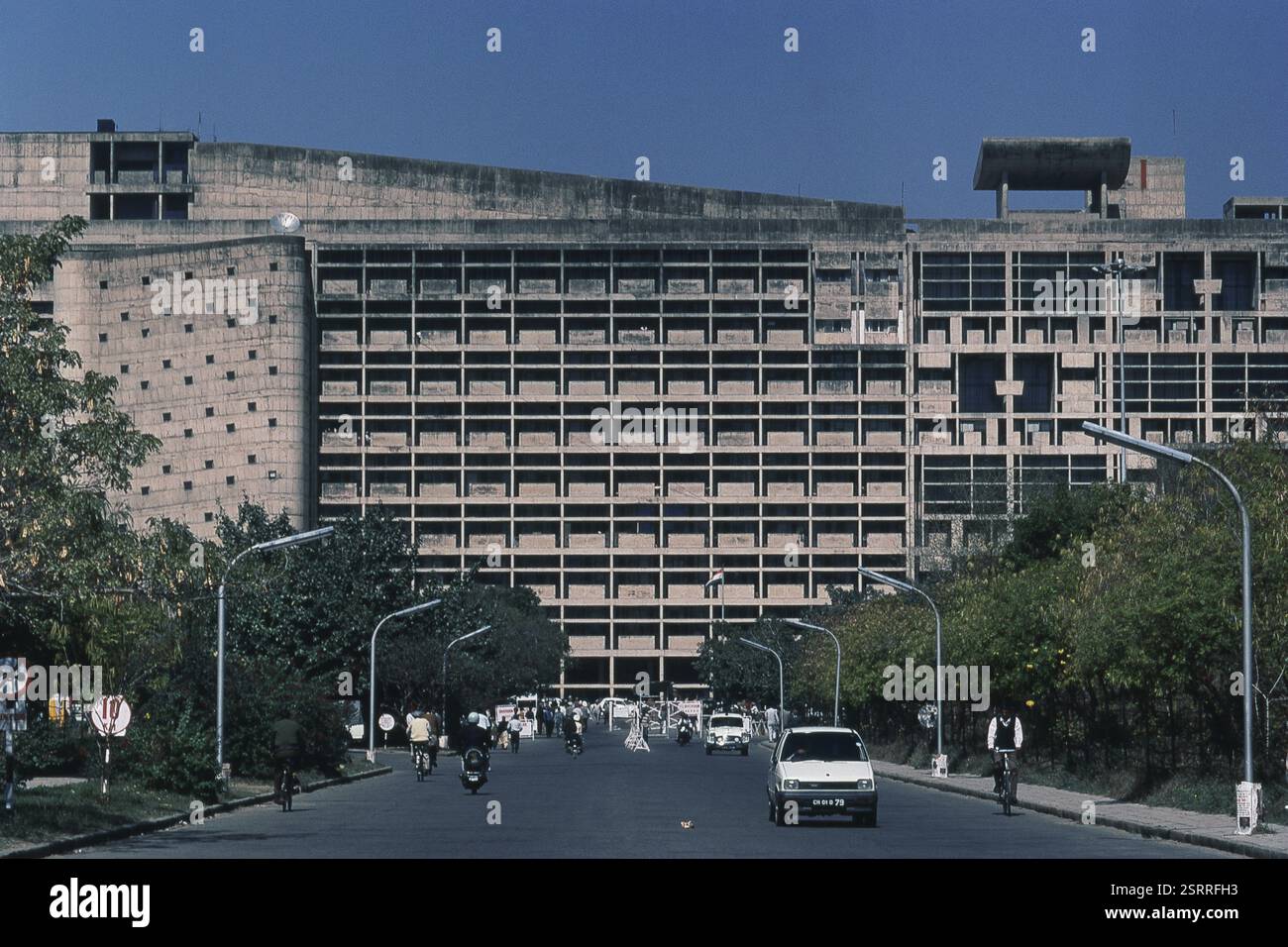 View of the Secretariat, Capitol complex, Chandigarh, Union Territory ...