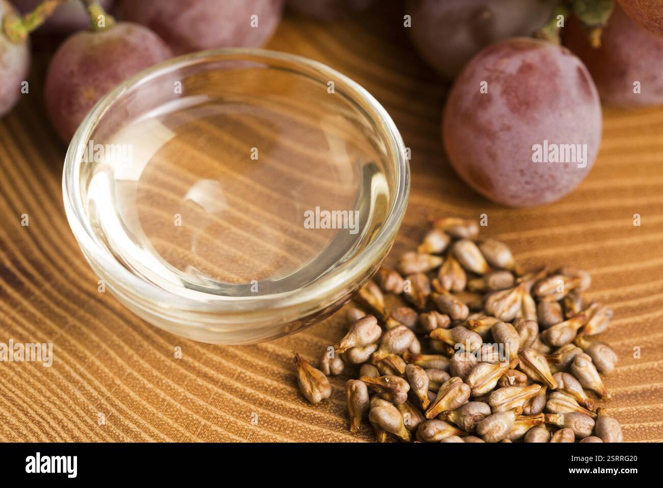 Grape seed oil Stock Photo - Alamy