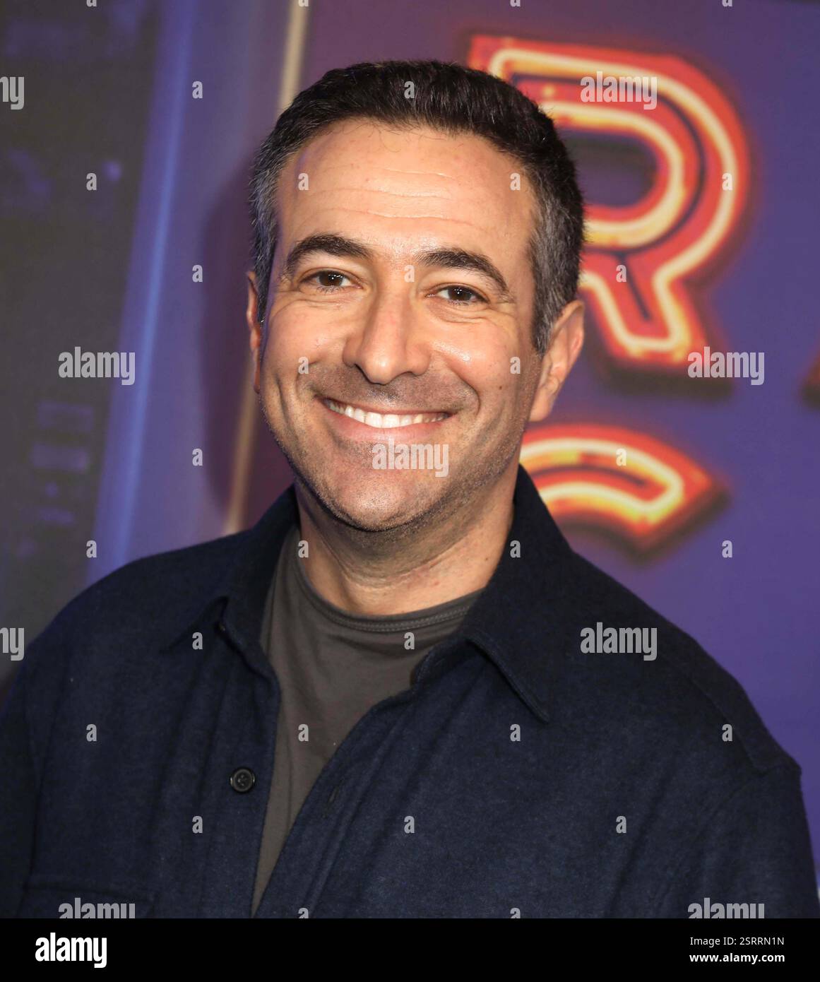 February 14, 2025, New York, New York, USA: Journalist ARI MELBER seen ...
